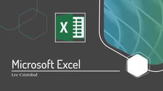 Microsoft Excel at emaze Presentation