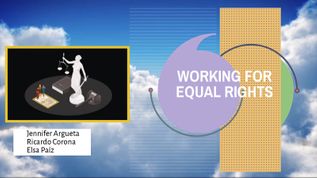 Working for equal Rights at emaze Presentation