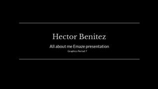Hector Benitez at emaze Presentation