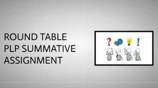 round table at emaze Presentation