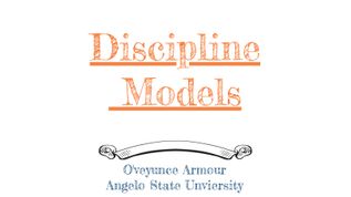 Discipline Models at emaze Presentation