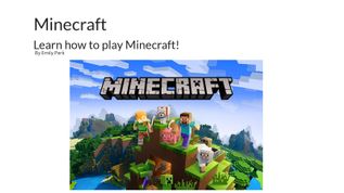 Minecraft at emaze Presentation