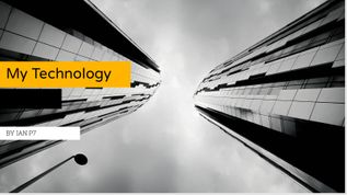 My technology at emaze Presentation