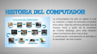 HISTORIA DEL COMPUTADOR at emaze Presentation