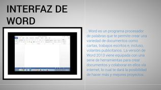 interfaz de word at emaze Presentation