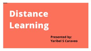 Distance Learning Programs at emaze Presentation