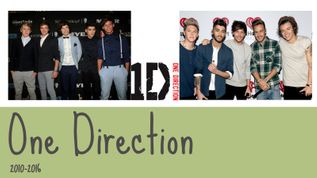 One Direction at emaze Presentation