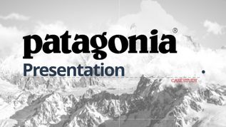 Patagonia at emaze Presentation