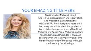 Characteristics of Public Characters at emaze Presentation