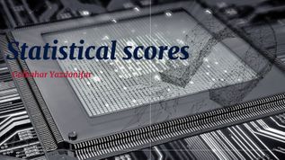 Statistical scores at emaze Presentation