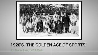1920s: The Golden Age of Sports at emaze Presentation