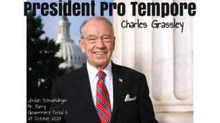 President Pro Tempore at emaze Presentation