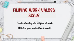 FILIPINO WORK VALUES SCALE copy1 at emaze Presentation