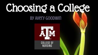 Choosing a College at emaze Presentation