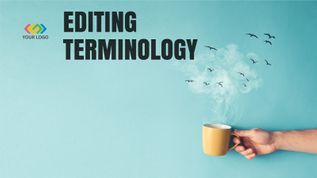 editing terminology at emaze Presentation