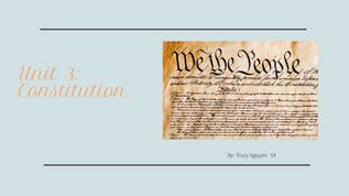 Unit 3: Constitution. at emaze Presentation