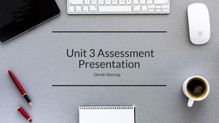 Unit 3 Assessment Presentation at emaze Presentation