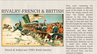 Rivalry between the French and the British at emaze Presentation