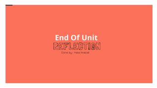 REFLECTION LL at emaze Presentation