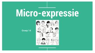 Micro-expressie at emaze Presentation