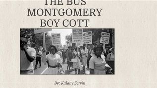 THe BUs MOntgomery Boy cott at emaze Presentation