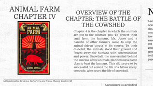 Animal Farm Chapter IV at emaze Presentation