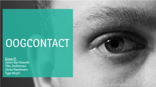 Presentatie oogcontact at emaze Presentation