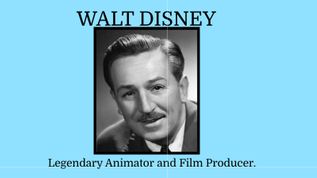 Walt Disney at emaze Presentation
