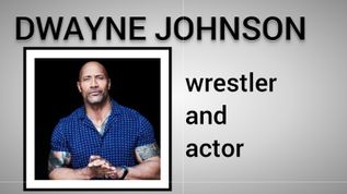 dwayne johnson at emaze Presentation