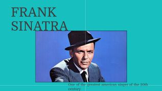 Frank Sinatra at emaze Presentation