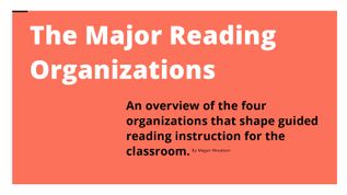 Comparing Professional Organizations at emaze Presentation