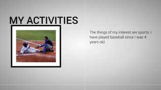 activities at emaze Presentation