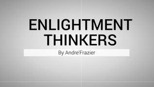 enlightenment Thinkers at emaze Presentation