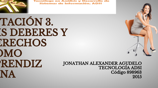 ESTACION 3. MIS DEBERES Y DERECHOS COMO APRENDIZ SENA at emaze Presentation