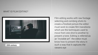 FILM EDITING at emaze Presentation