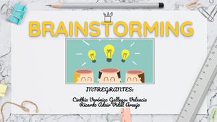 BRAINSTORMING at emaze Presentation