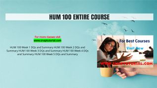 HUM 100 Education Specialist snaptutorial.com at emaze Presentation