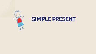 Simple present at emaze Presentation