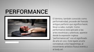 El performance at emaze Presentation