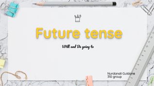 Future tense at emaze Presentation