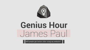 Genius Hour at emaze Presentation