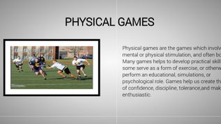 Physical Games at emaze Presentation
