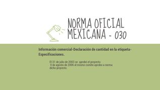 NORMA OFICIAL MEXICANA - 030 at emaze Presentation