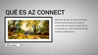 QUÉ ES AZ CONNECT at emaze Presentation