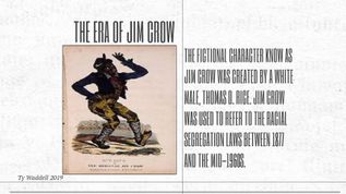 The Era of Jim Crow at emaze Presentation
