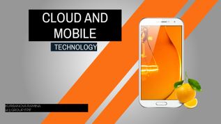 CLOUD AND MOBILE at emaze Presentation