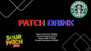 PATCH DRINK at emaze Presentation