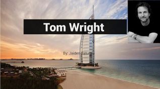 Tom Wright at emaze Presentation