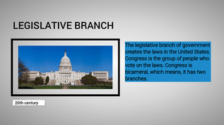 The Legislative Branch at emaze Presentation