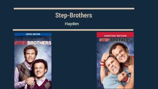 Step-Brothers at emaze Presentation